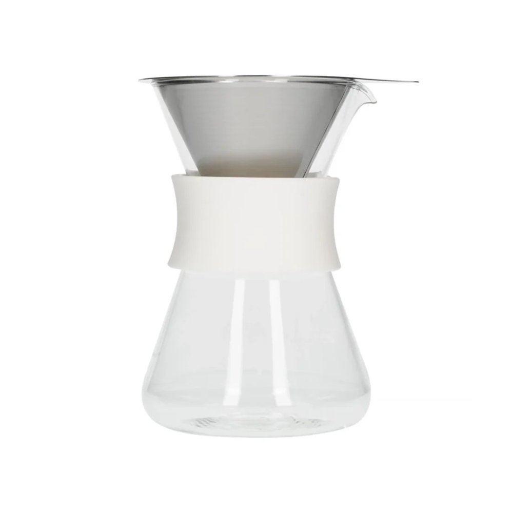 Hario Glass Coffee Maker white