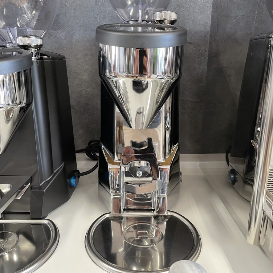 Rocket Espresso SUPER FAUSTO chrome electric espresso grinder