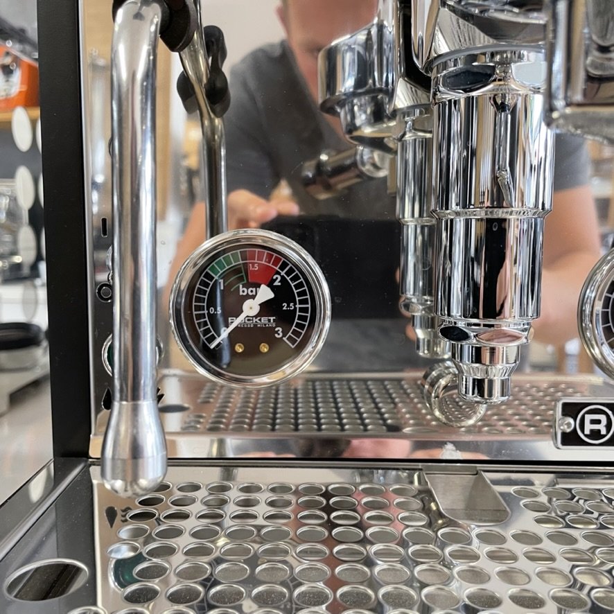 Rocket Espresso Mozzafiato Cronometro R black - lever coffee machine