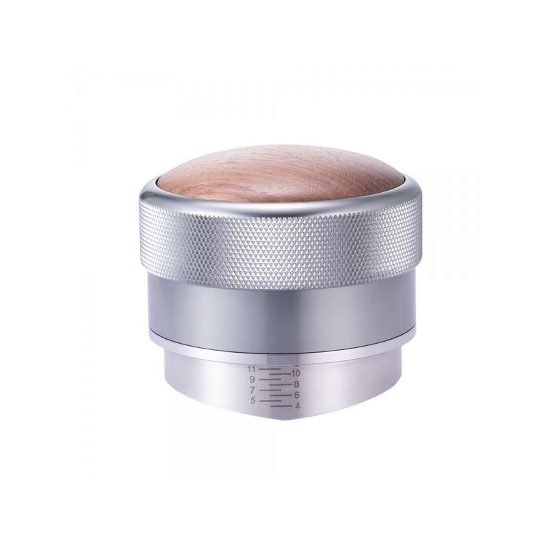 Studio Barista Distributor kávy 53mm, nerez a dřevo, kompatibilní Sage