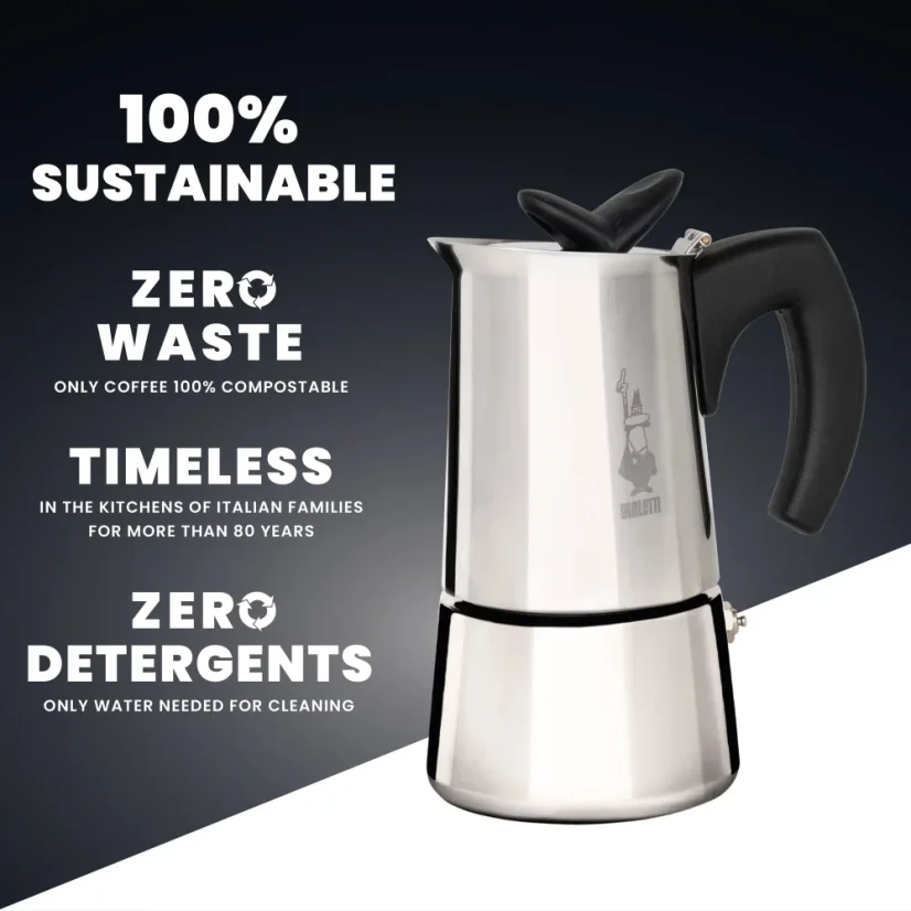 Bialetti Musa moka teapot for 2 cups