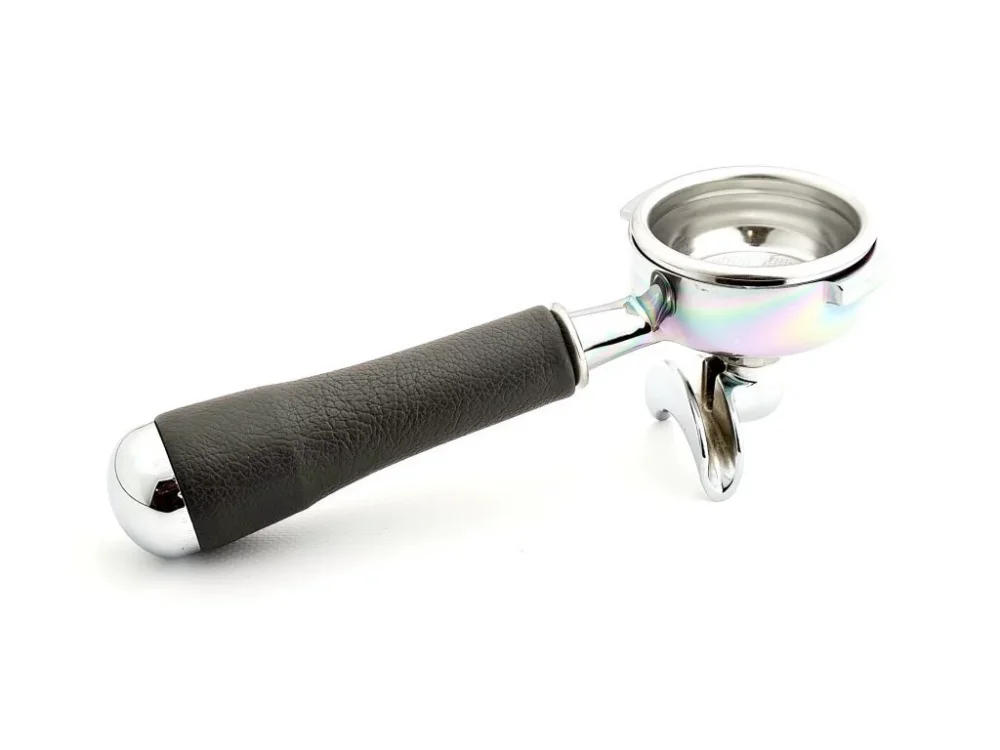 Victoria Arduino Portafilter Nano Tech có tay cầm bằng da | GreenPlantation