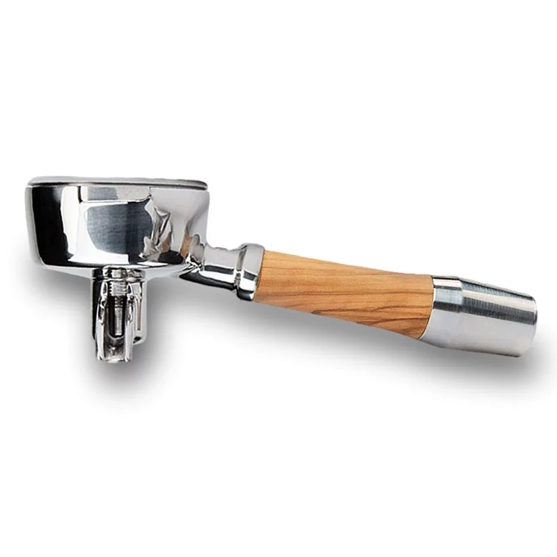 ECM lever without bottom with black handle. The lever is made of ...