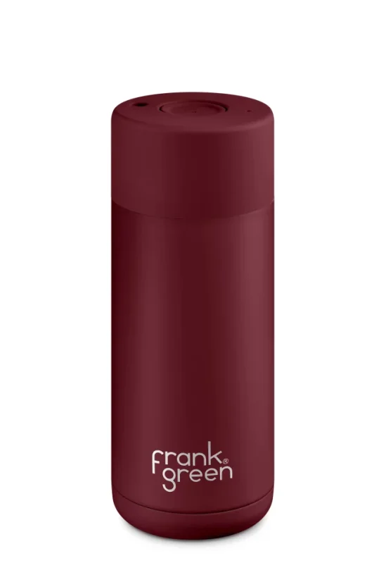 Frank Green Ceramic Merlot Thermos for coffee and tea 475 ml