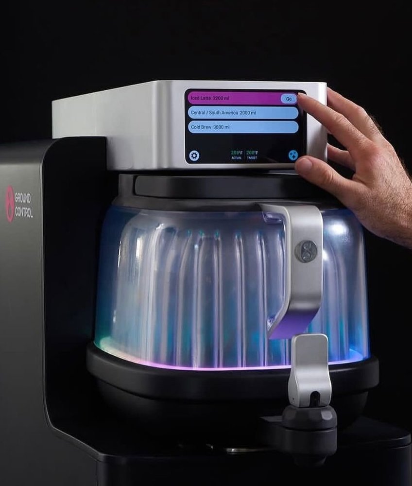 The New Ground Control innovative coffee machine