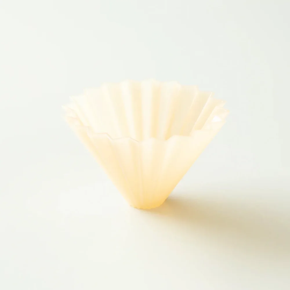Origami Air - matt beige plastic dripper M