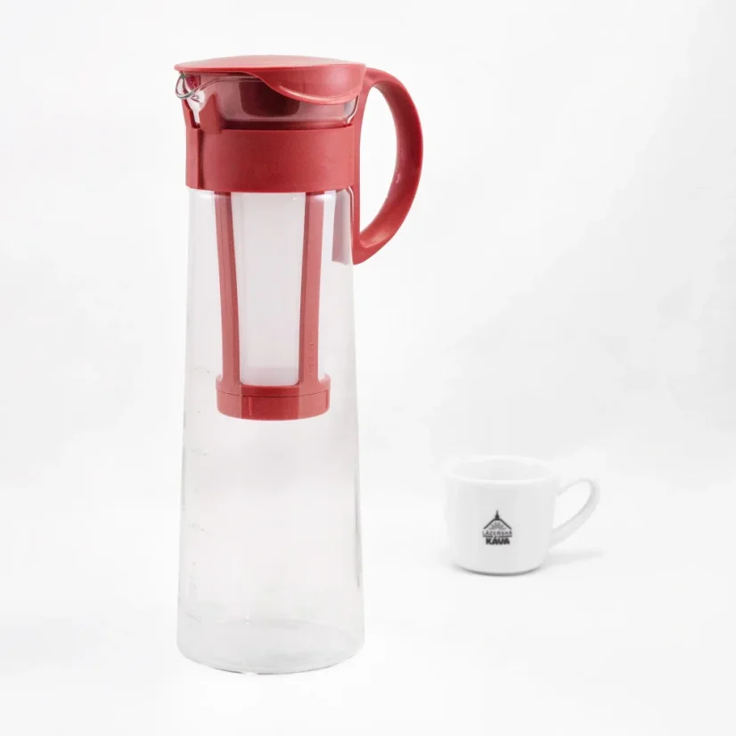 Hario Mizudashi Cold Brew Bottle 1000 ml Red