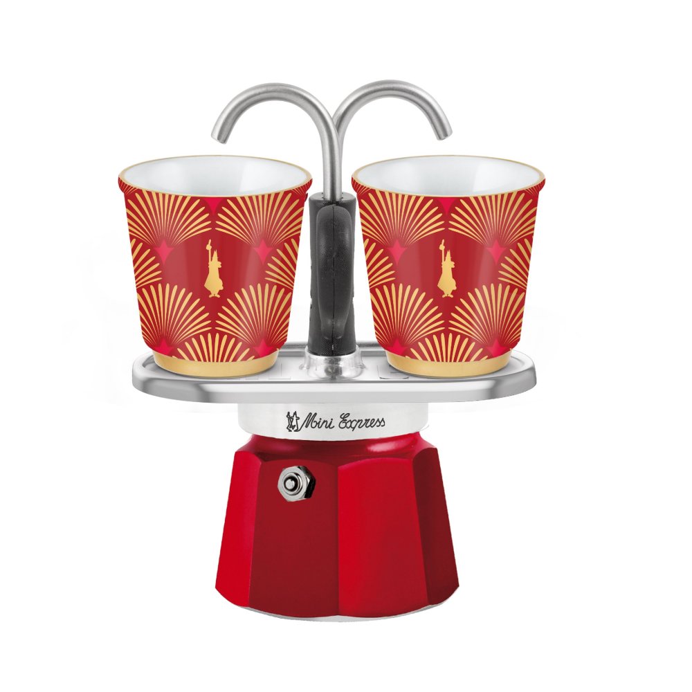 Set Bialetti Mini Express Deco Glamour 2 cups