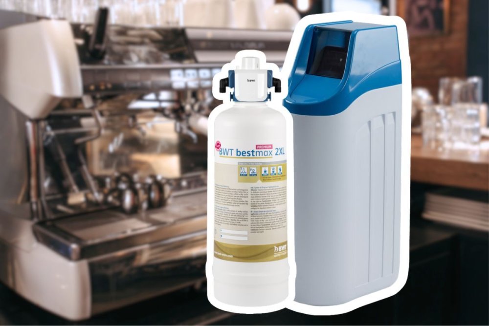 Water softener for coffee machine: Filter cartridge vs cabinet water ...